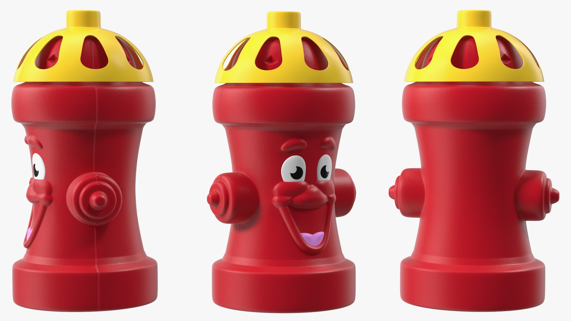 Red Fire Hydrant Children Toy 3D Model - TurboSquid 1989323