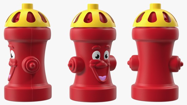 Red Fire Hydrant Children Toy 3D model - TurboSquid 1989323