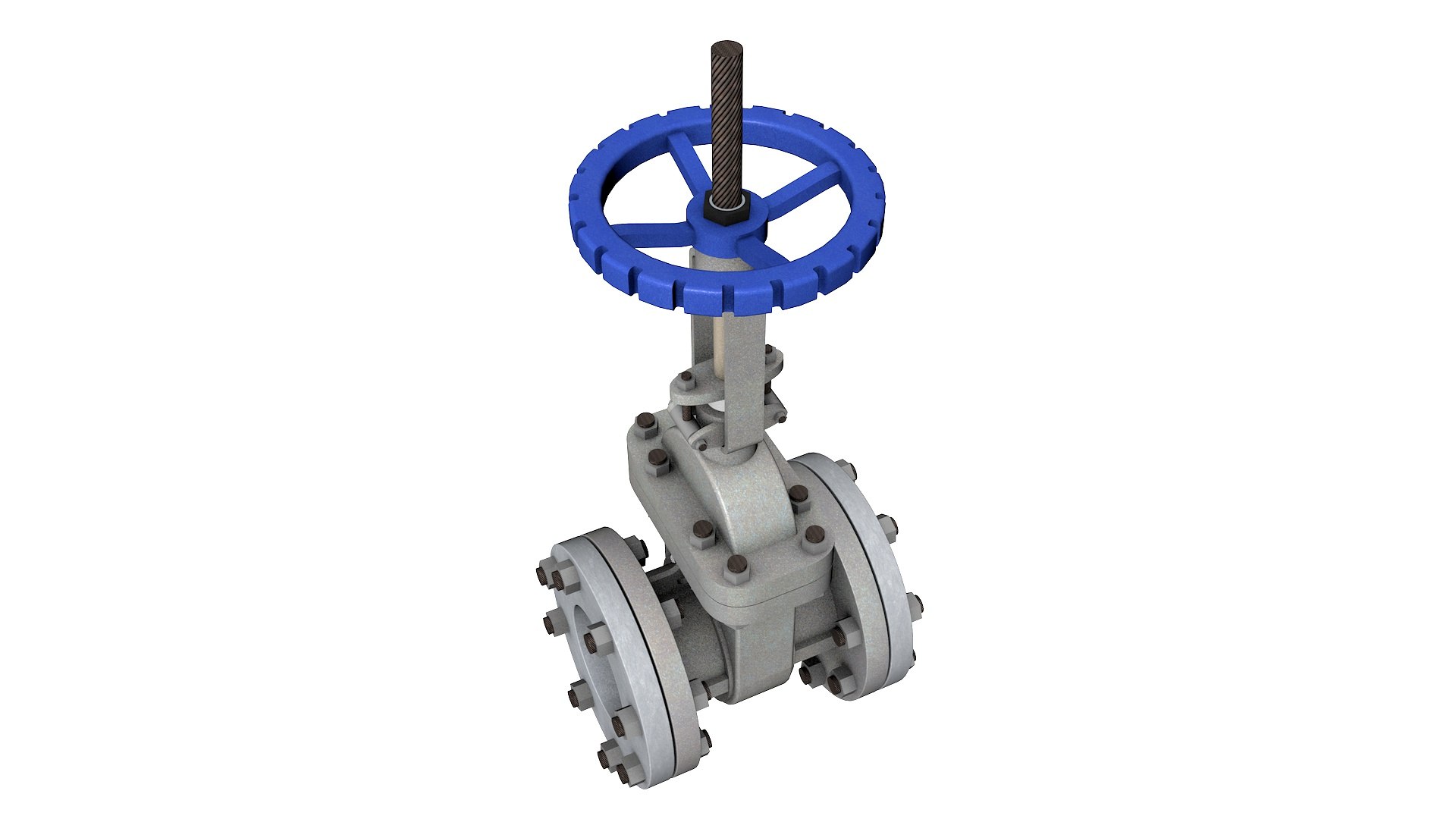 3D Model Gate Valve-Isolation Valve-Block Valve - TurboSquid 2263745