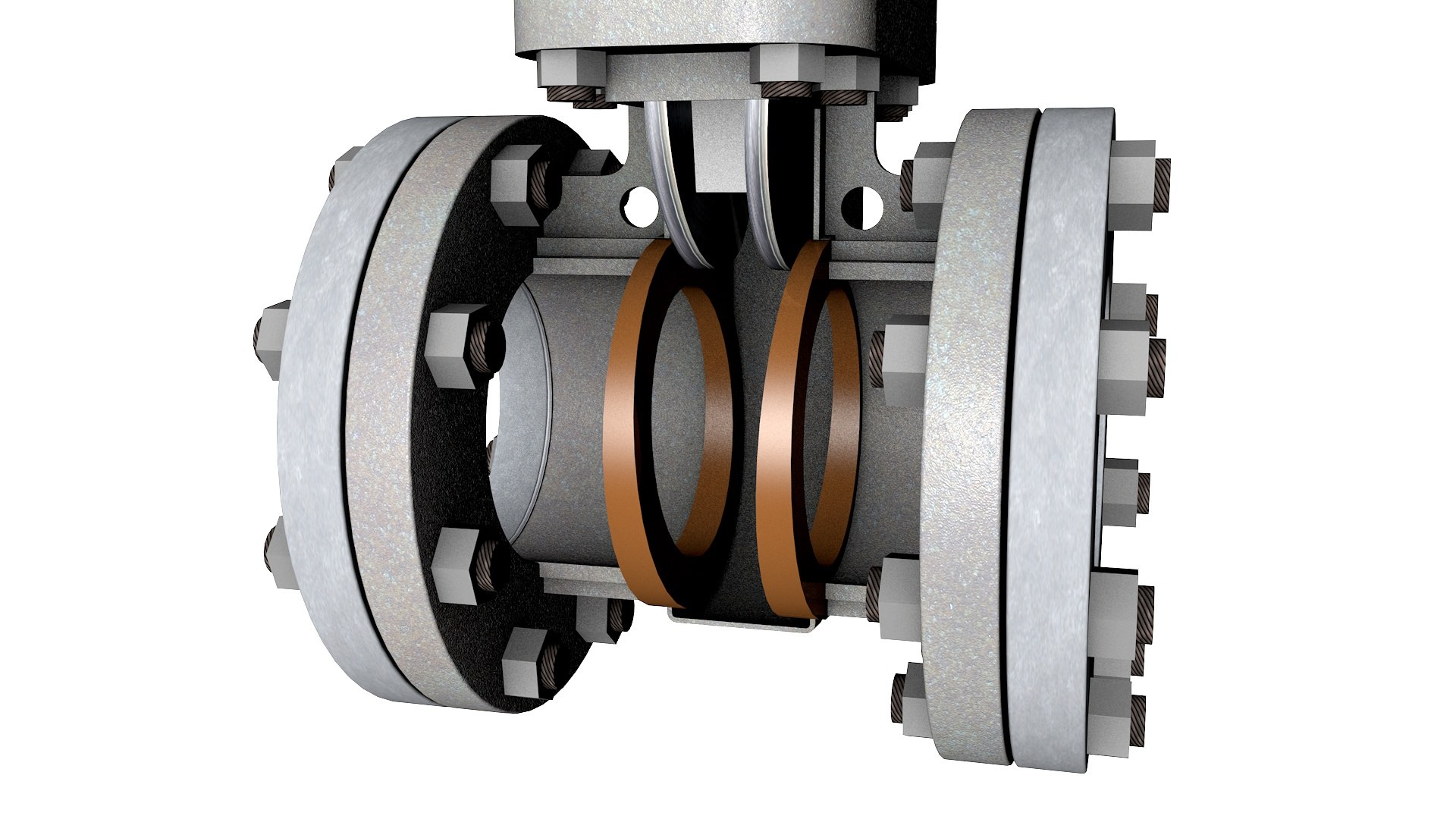 3D Model Gate Valve-Isolation Valve-Block Valve - TurboSquid 2263745