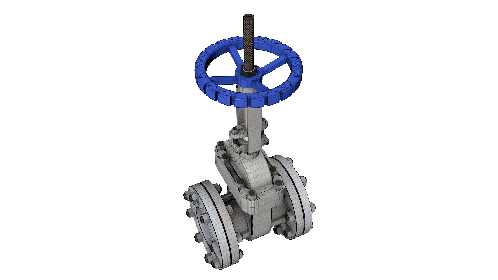 3D Model Gate Valve-Isolation Valve-Block Valve - TurboSquid 2263745