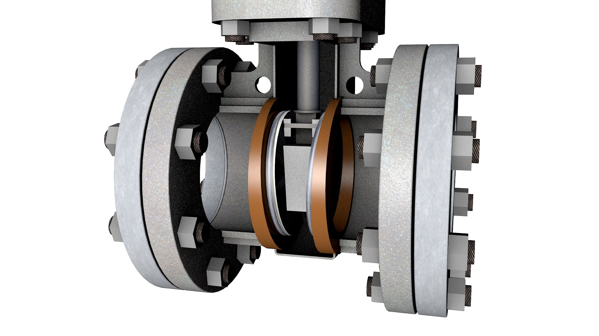 3D Model Gate Valve-Isolation Valve-Block Valve - TurboSquid 2263745