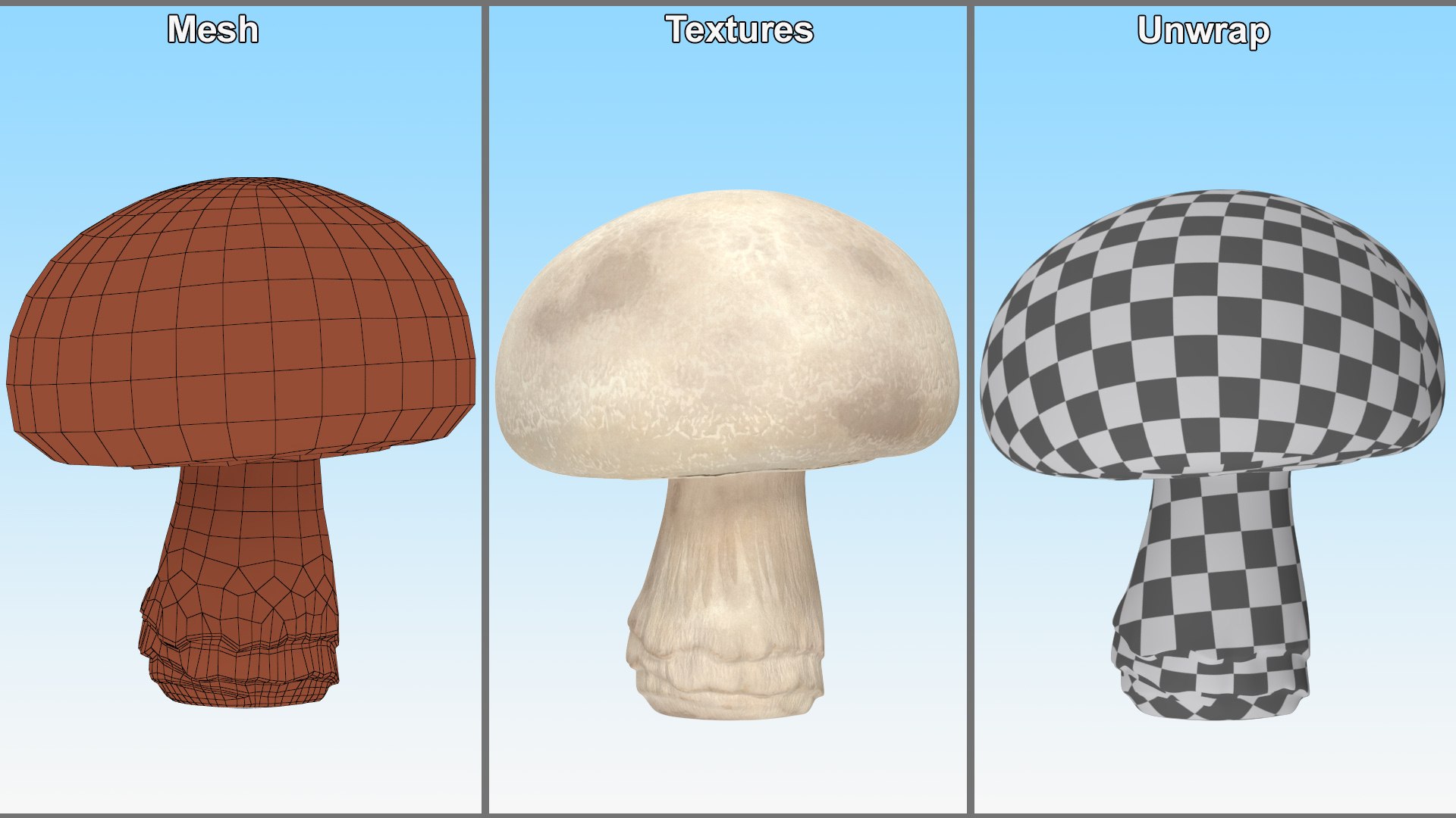 Champignon 3D Model - TurboSquid 2215810