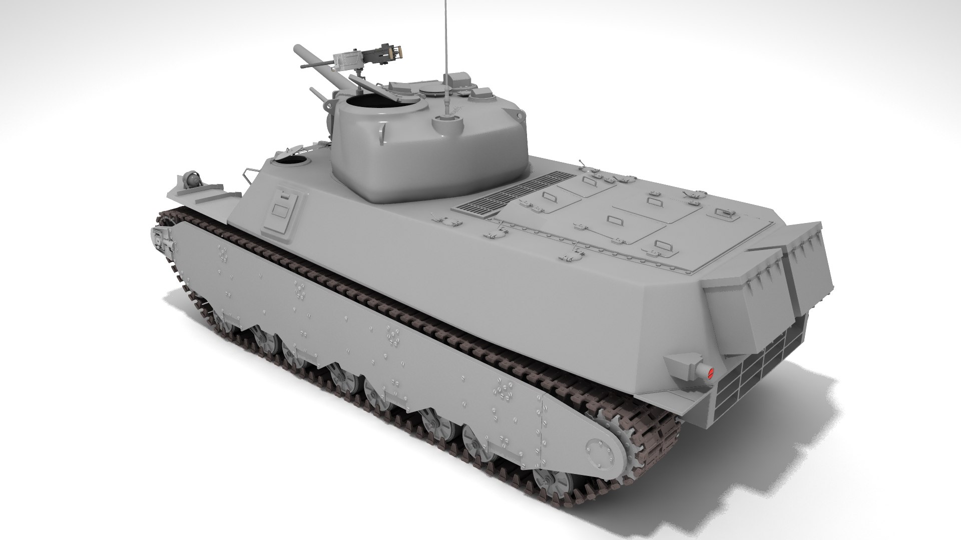 M6 Heavy Tank 3D Model - TurboSquid 1717863