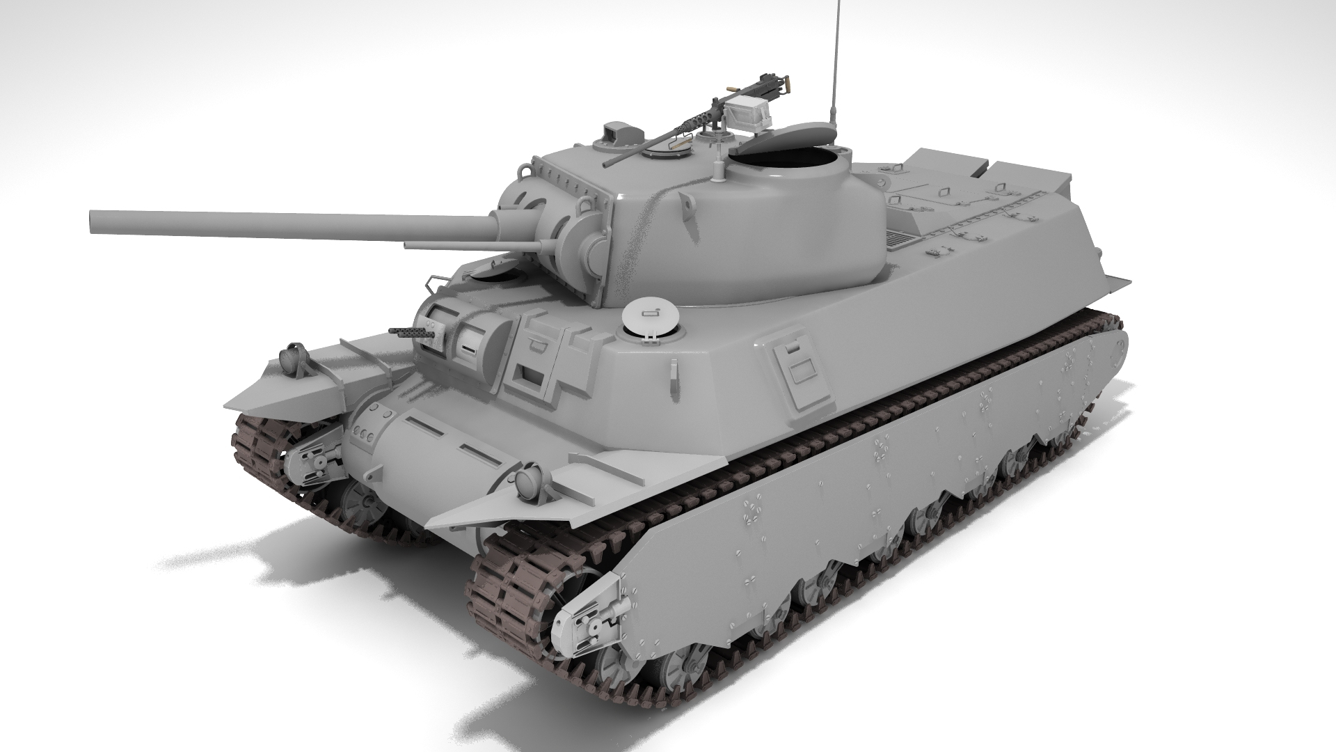 M6 Heavy Tank 3D model - TurboSquid 1717863