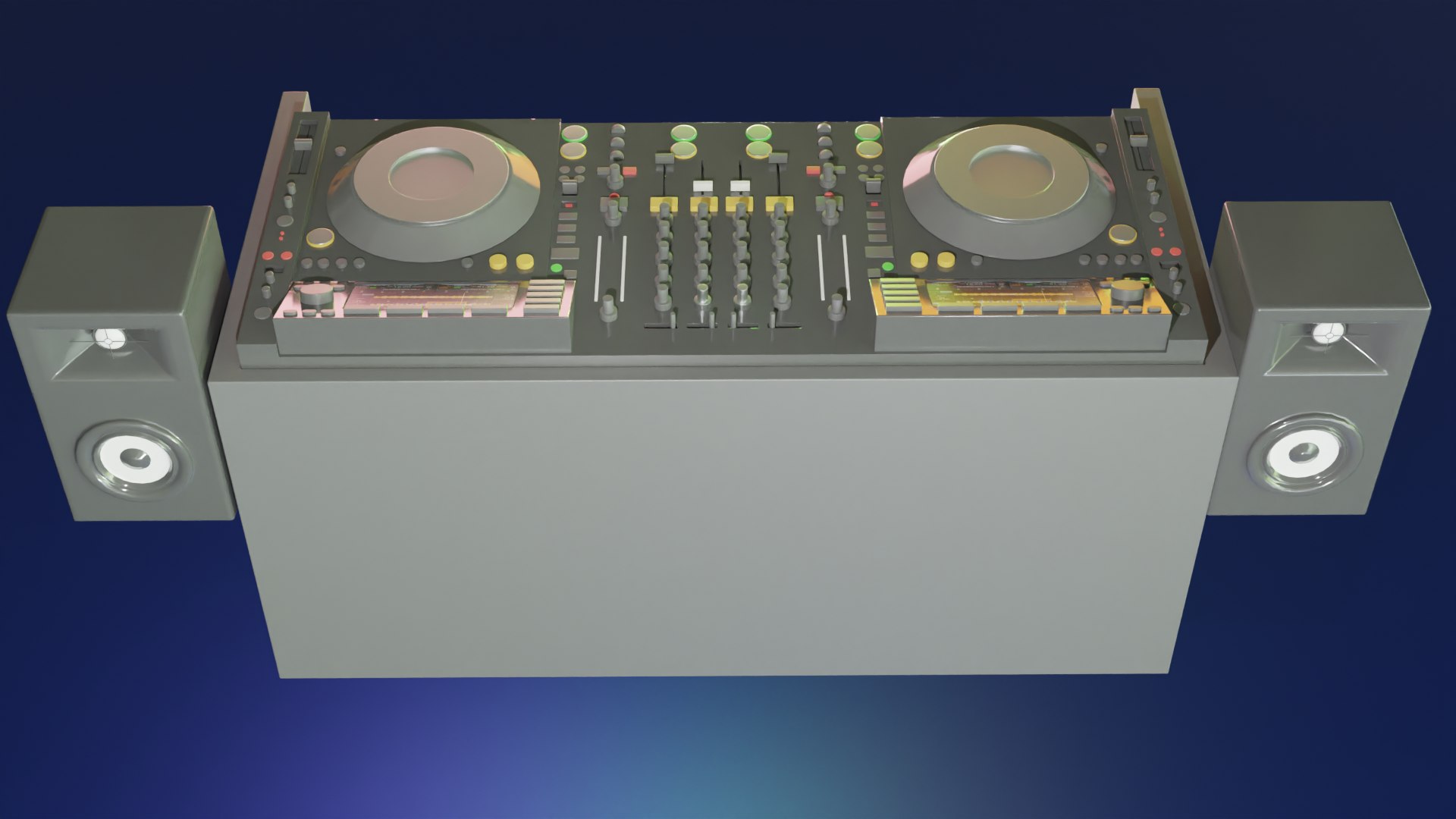 Dj Mixer 3D Model - TurboSquid 1999217