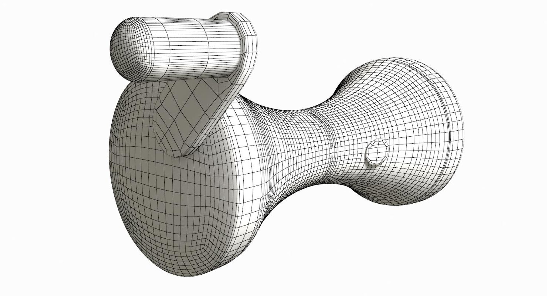 3D model flashlight hand dynamo - TurboSquid 1365574