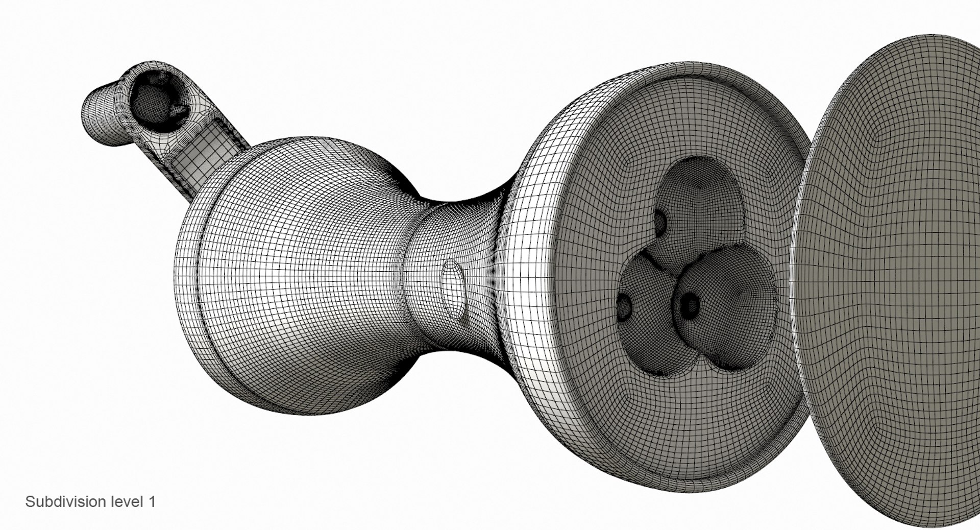 3D model flashlight hand dynamo - TurboSquid 1365574