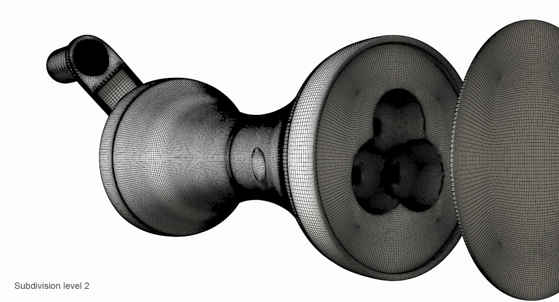 3D model flashlight hand dynamo - TurboSquid 1365574