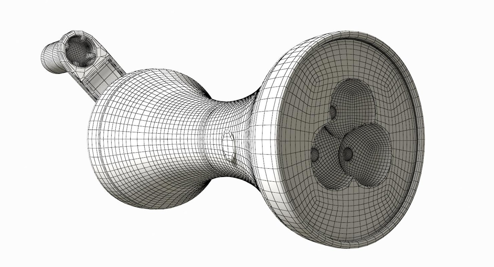 3D model flashlight hand dynamo - TurboSquid 1365574