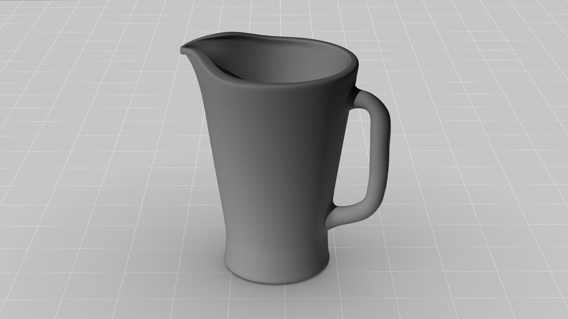 3D glass pitcher - TurboSquid 1907405