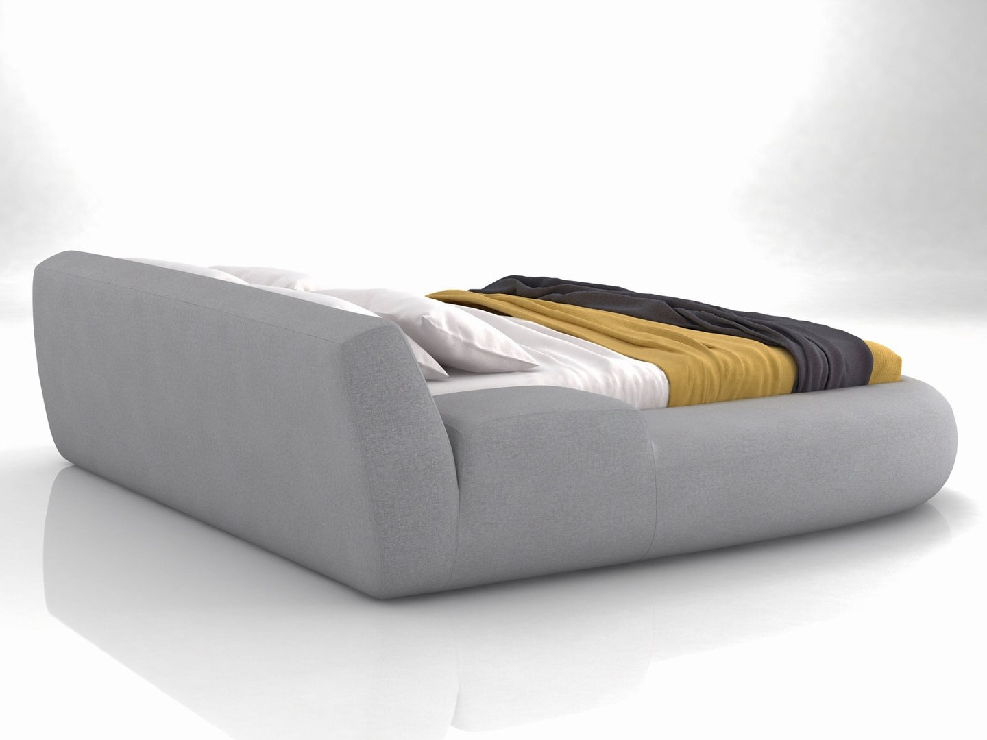 Big Bed 01 3D - TurboSquid 1175665