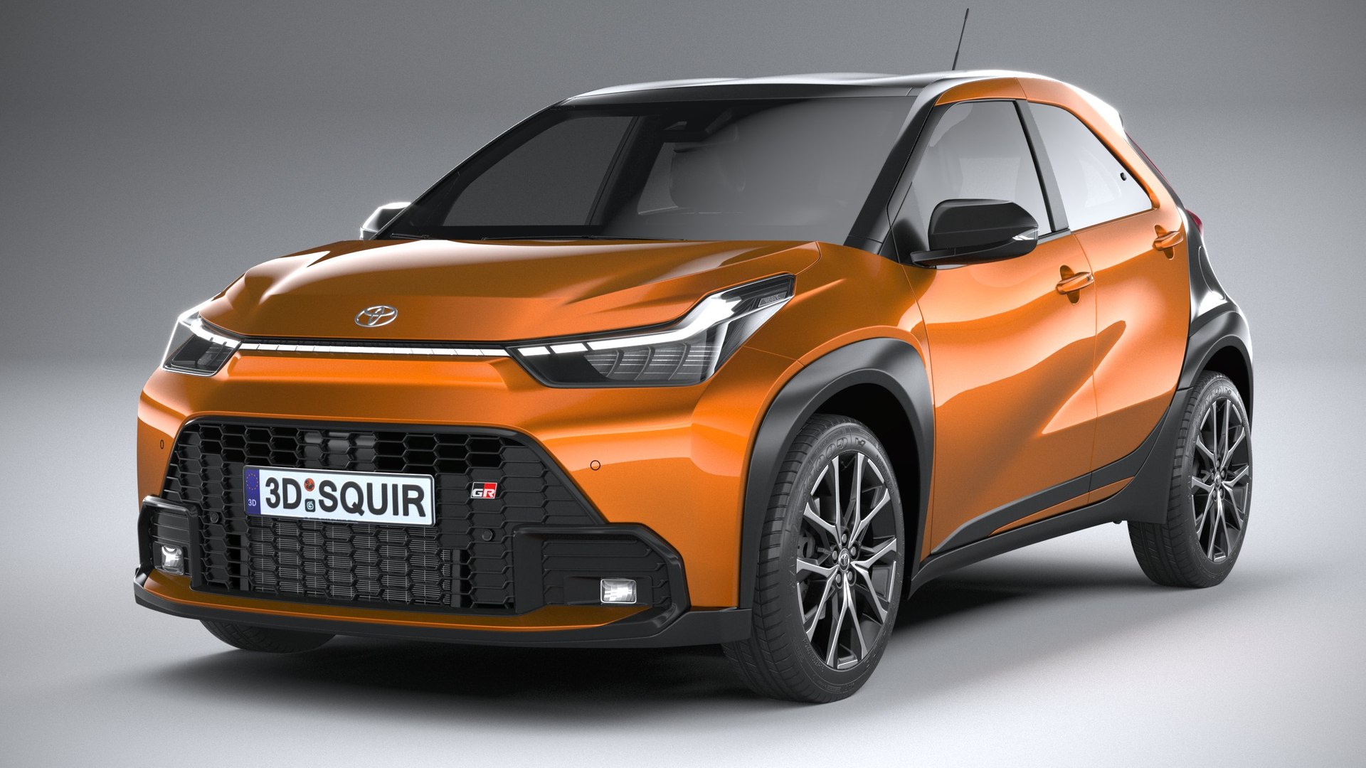 Toyota Aygo X GR 2026 3D Model - TurboSquid 2449756
