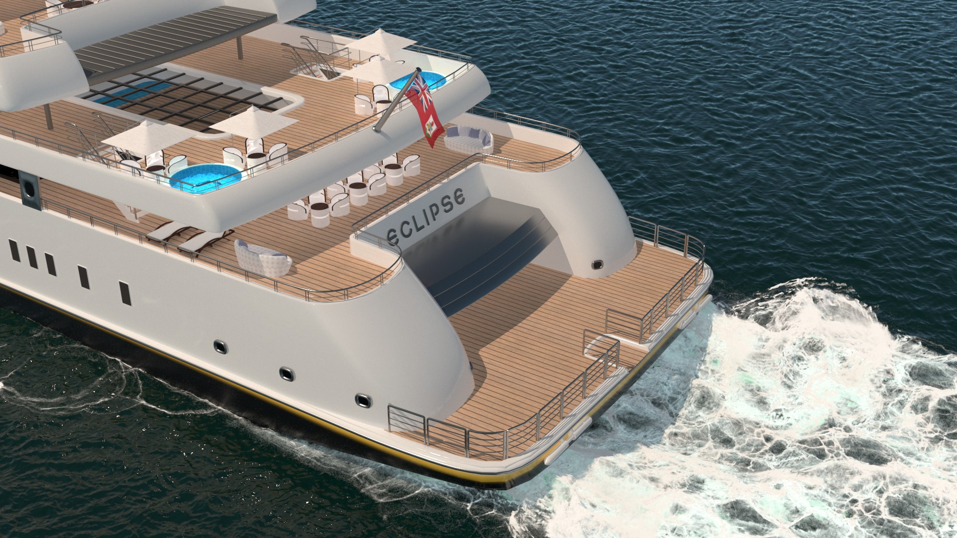 Eclipse Superyacht model - TurboSquid 1924137