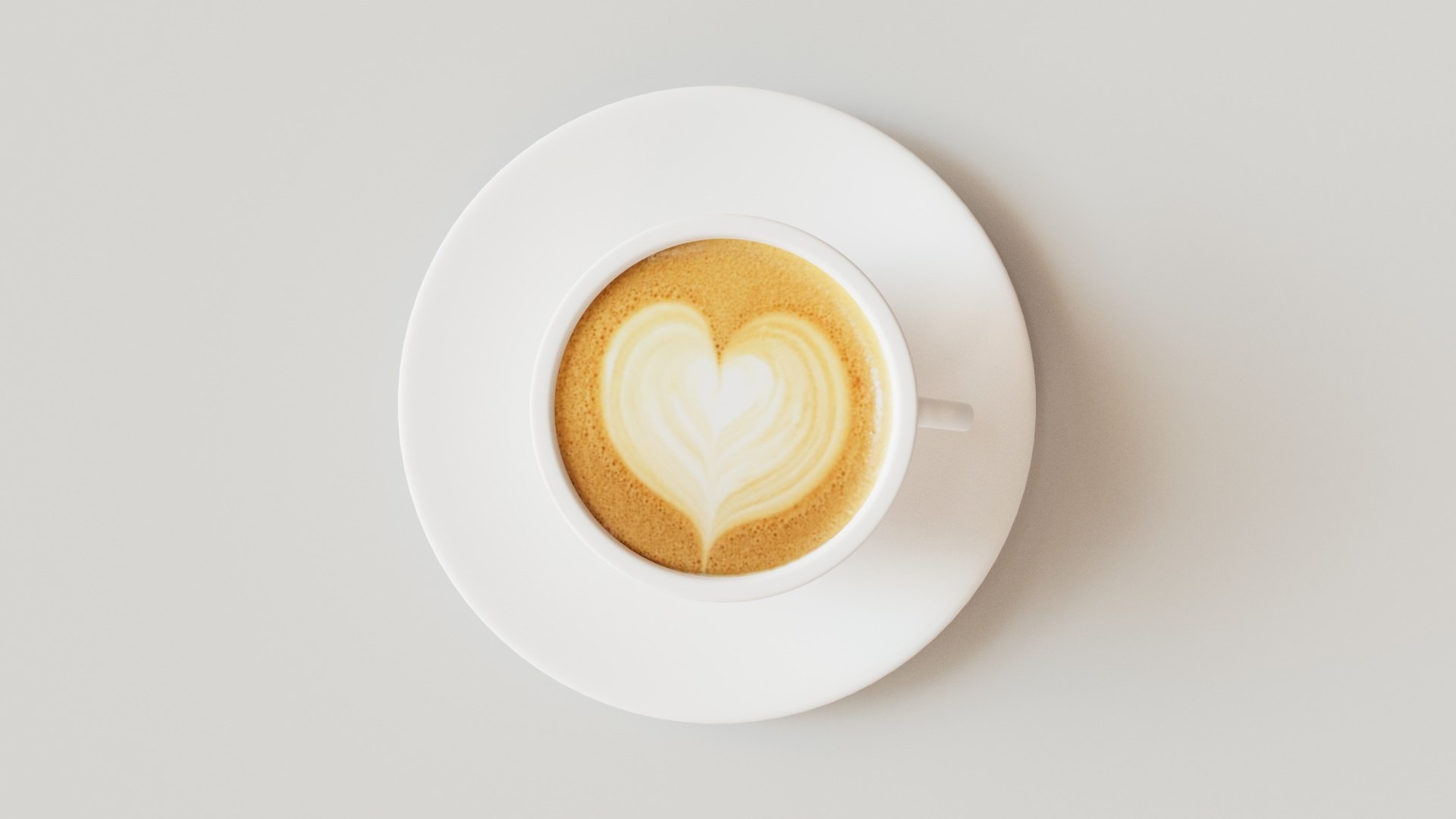 3D Cafe Coffee With Pattern 5 - Includes Simple Drag And Drop Texture ...