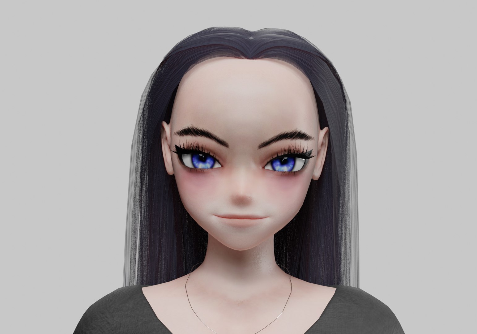 3D Standard Basic Girl V27524 Model - TurboSquid 2272412