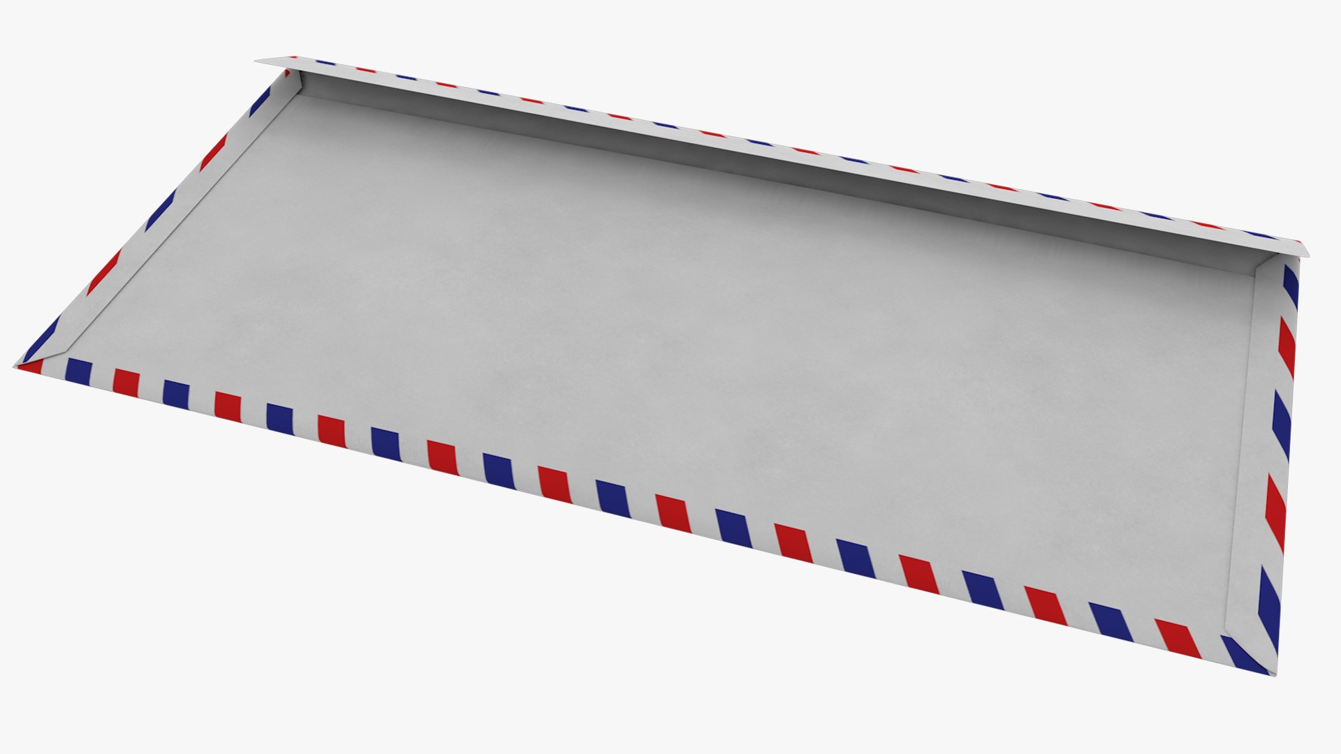 Air Mail Envelope Size DL Style WALLET 3D Model - TurboSquid 2218511