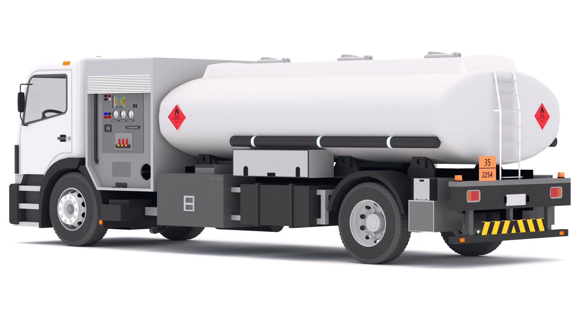 Generic Fueler Aircraft 3D Model - TurboSquid 1536177