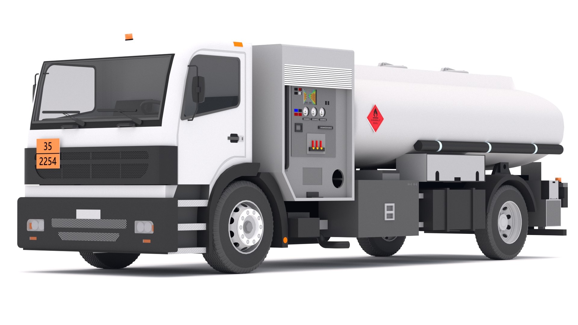 Generic Fueler Aircraft 3D Model - TurboSquid 1536177