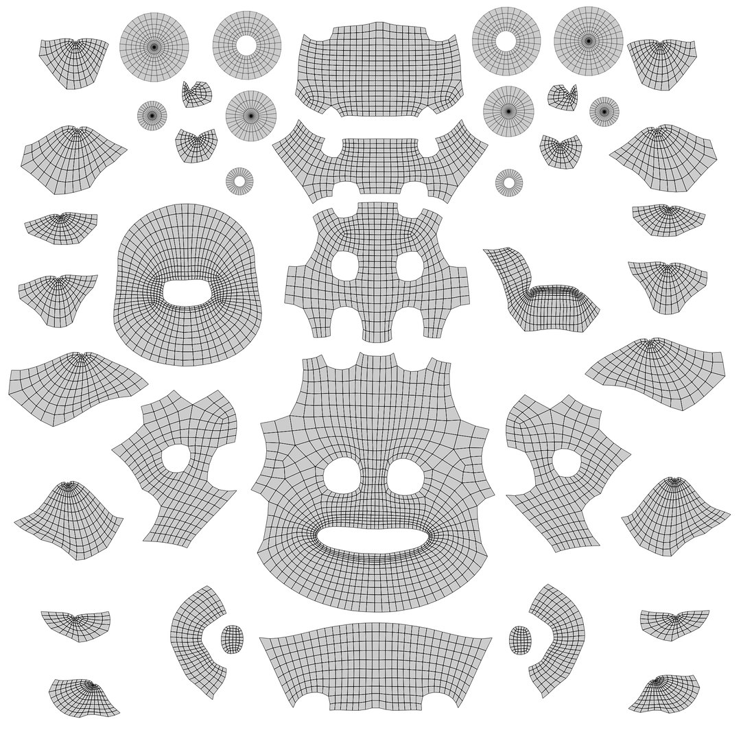 Fantasy Magic Cute Creature with Lighting Body Pattern 3D model ...