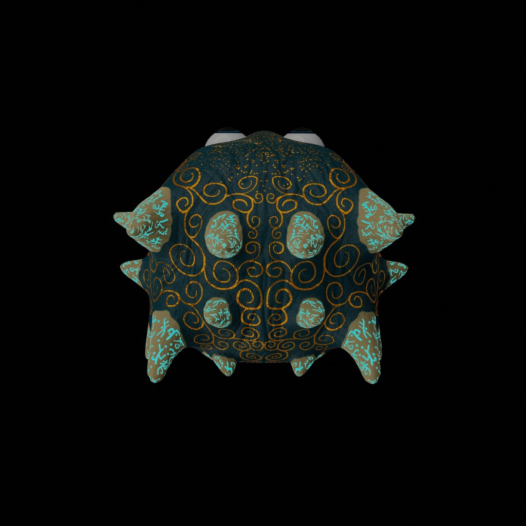 Fantasy Magic Cute Creature with Lighting Body Pattern 3D model ...