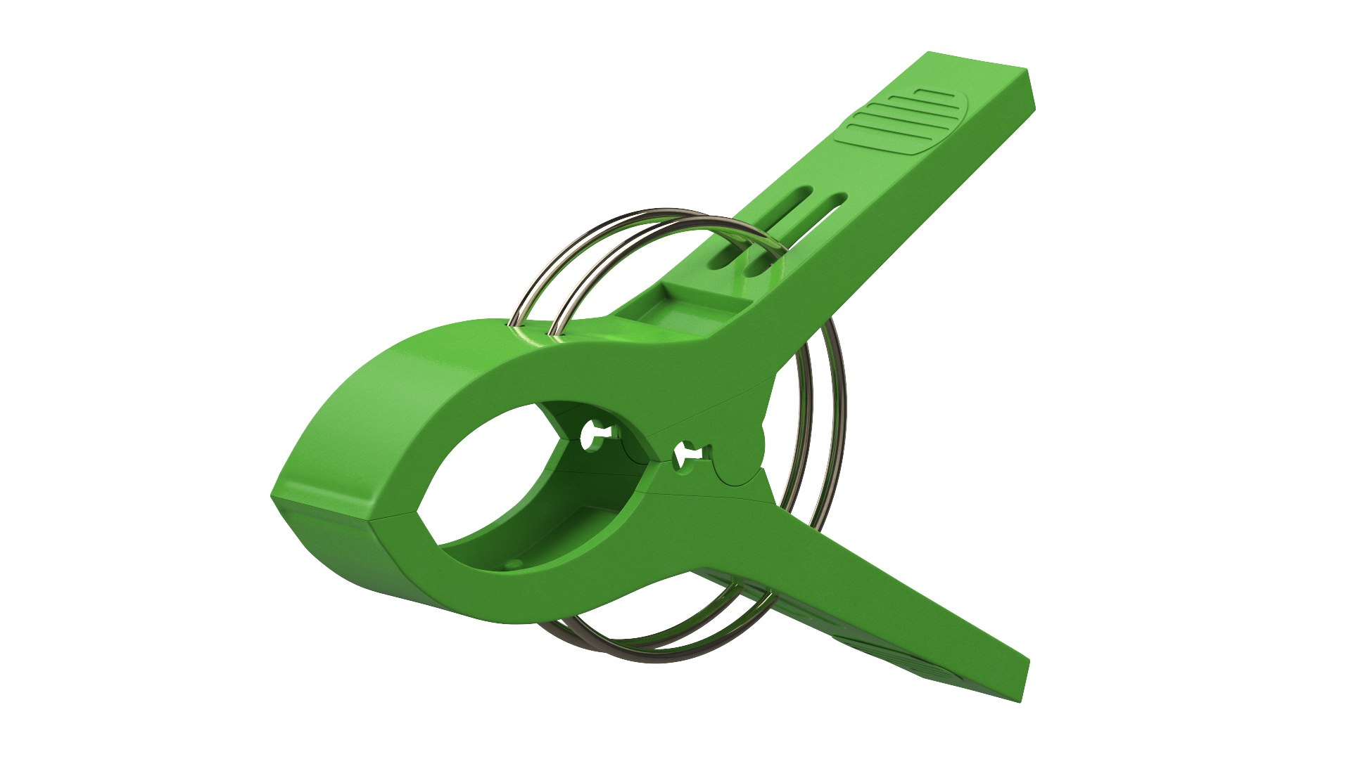 Plastic Clothes Clip Green 3D Model - TurboSquid 1989335