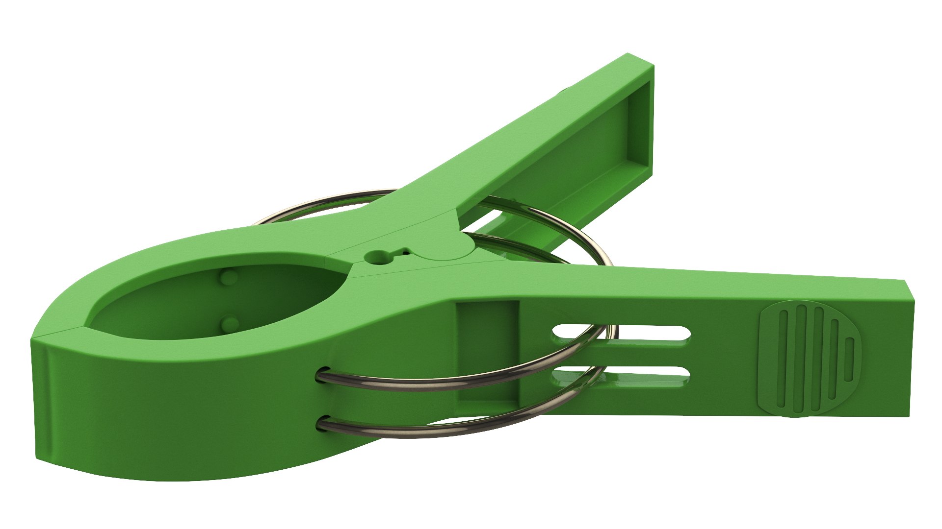 Plastic Clothes Clip Green 3D Model - TurboSquid 1989335