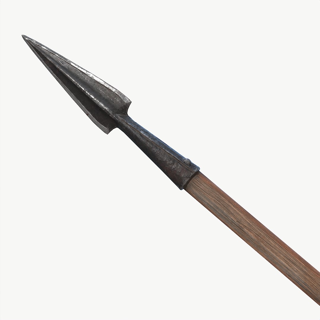 3D Model Medieval Spear - TurboSquid 2131730