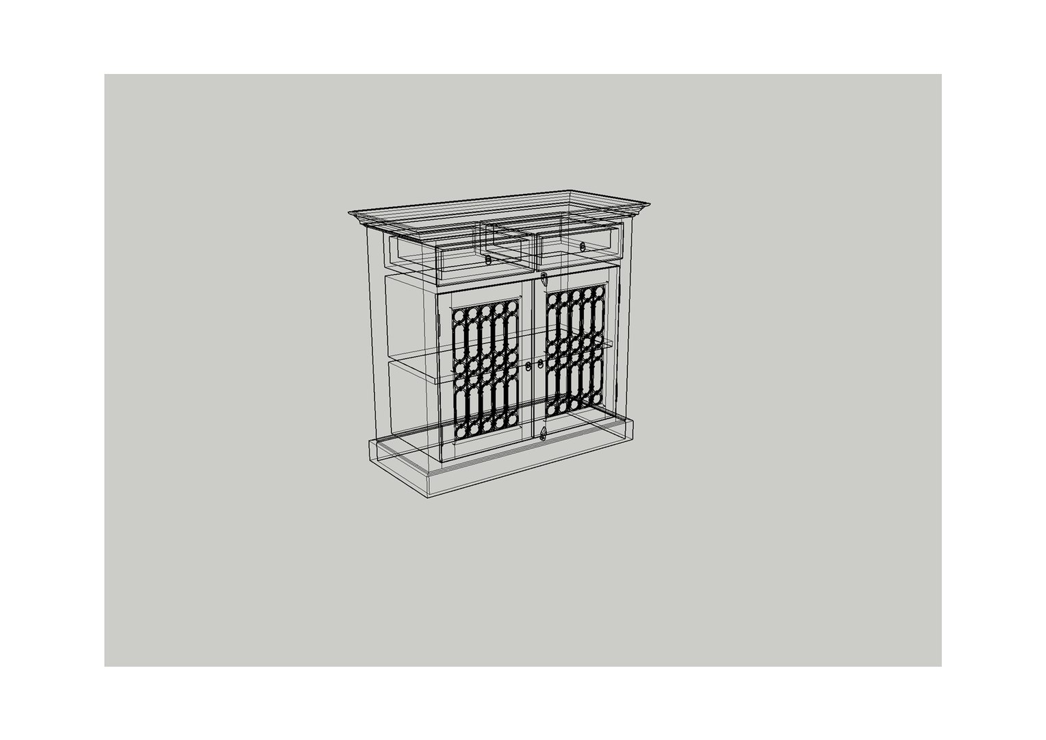 3D Chest Of Drawers - TurboSquid 2241458