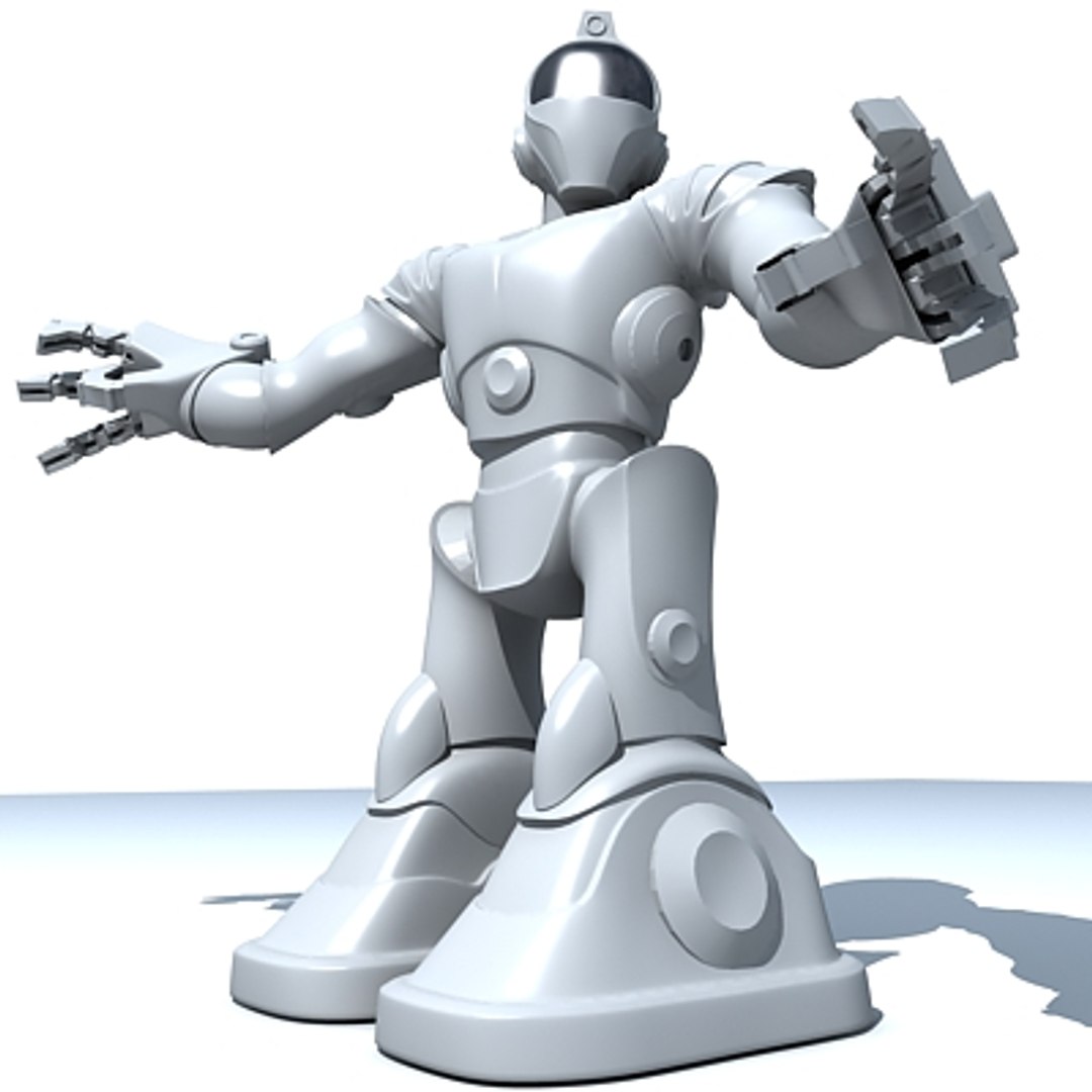 Robot 3d 3ds