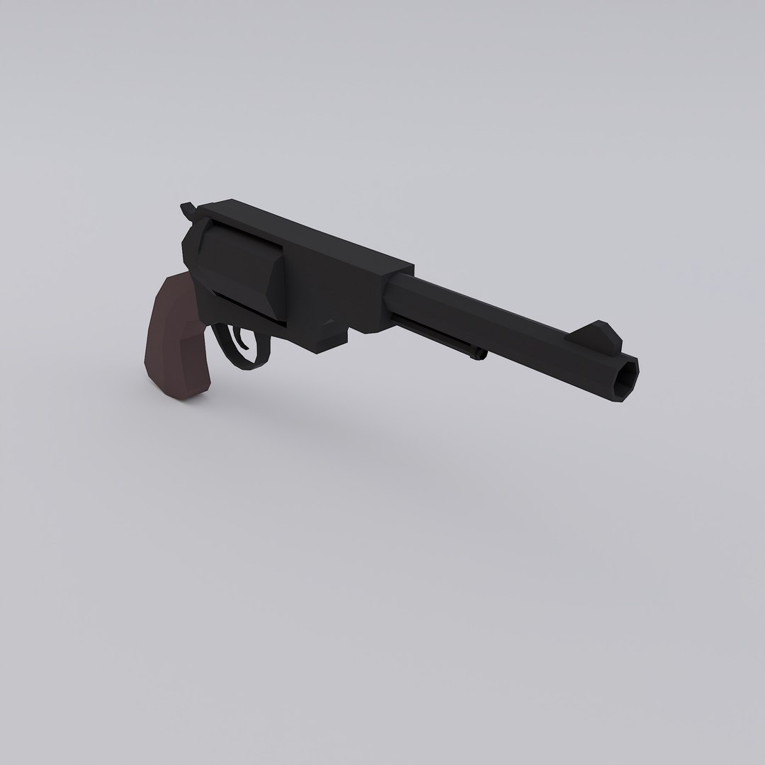 Ultimate 500 revolver 3D model - TurboSquid 1992417
