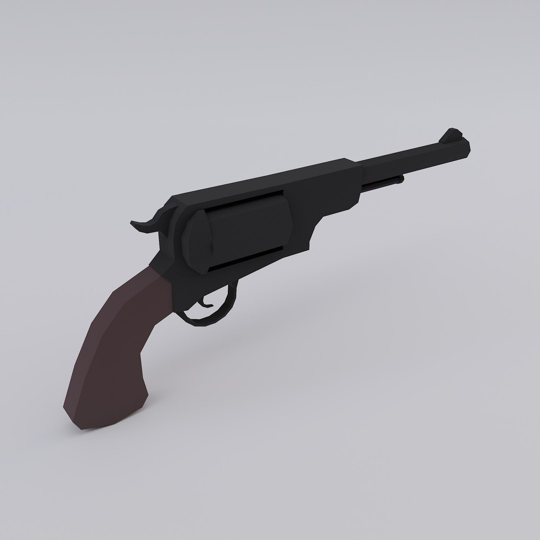 Ultimate 500 revolver 3D model - TurboSquid 1992417