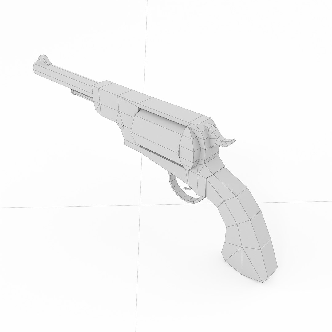 Ultimate 500 revolver 3D model - TurboSquid 1992417