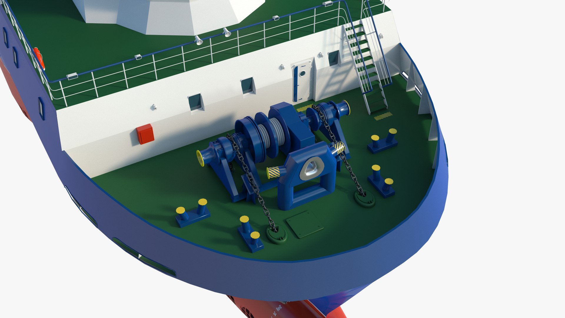 3D Icebreaker Ship Vessel - TurboSquid 1599763