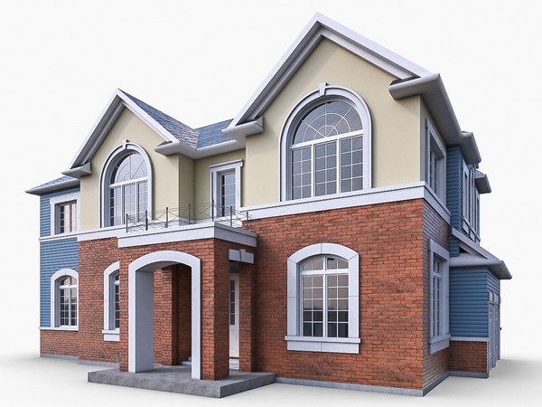 Cottage House 01 3D model - TurboSquid 1751149