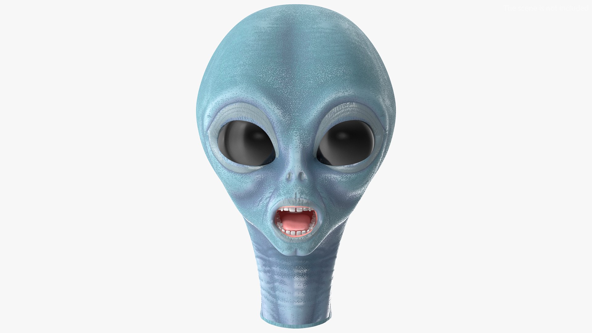 3D Model Space Alien Heads - TurboSquid 1673079