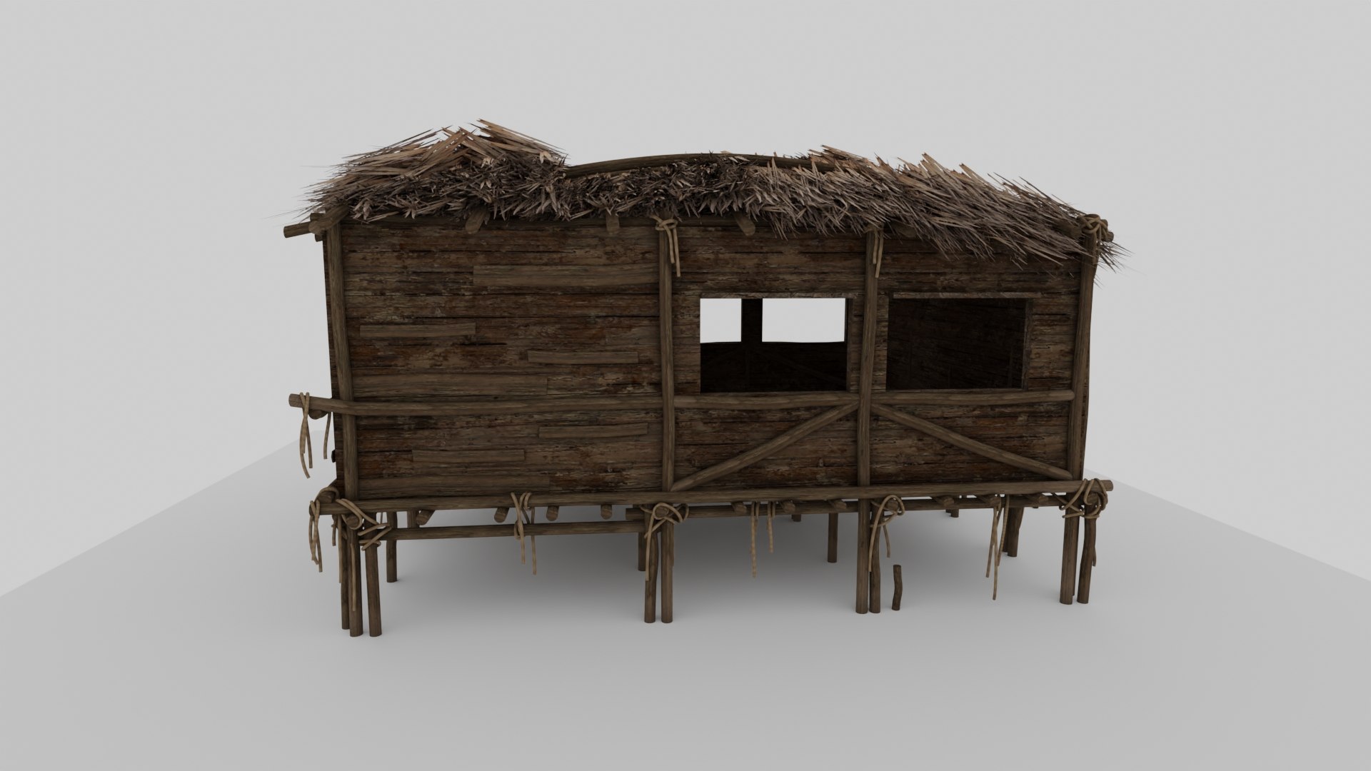 Hut 3D Model - TurboSquid 1711720