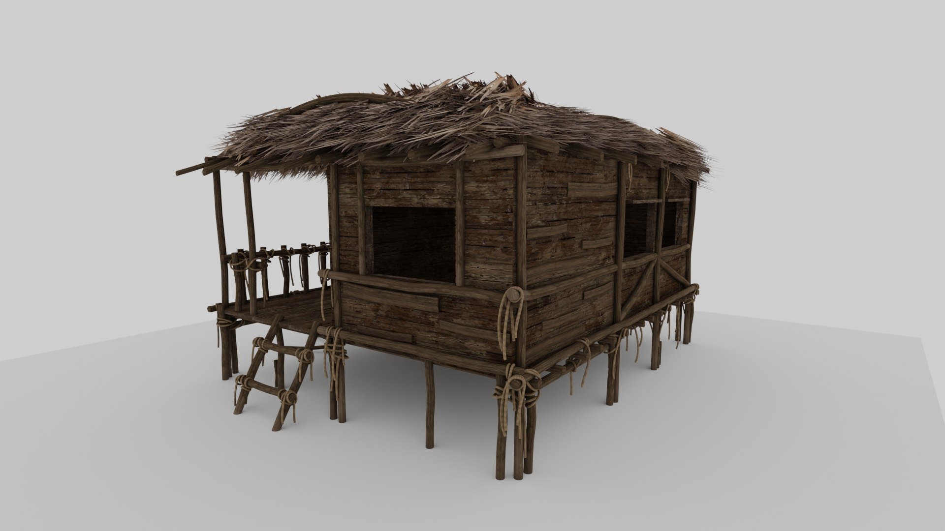Hut 3D Model - TurboSquid 1711720