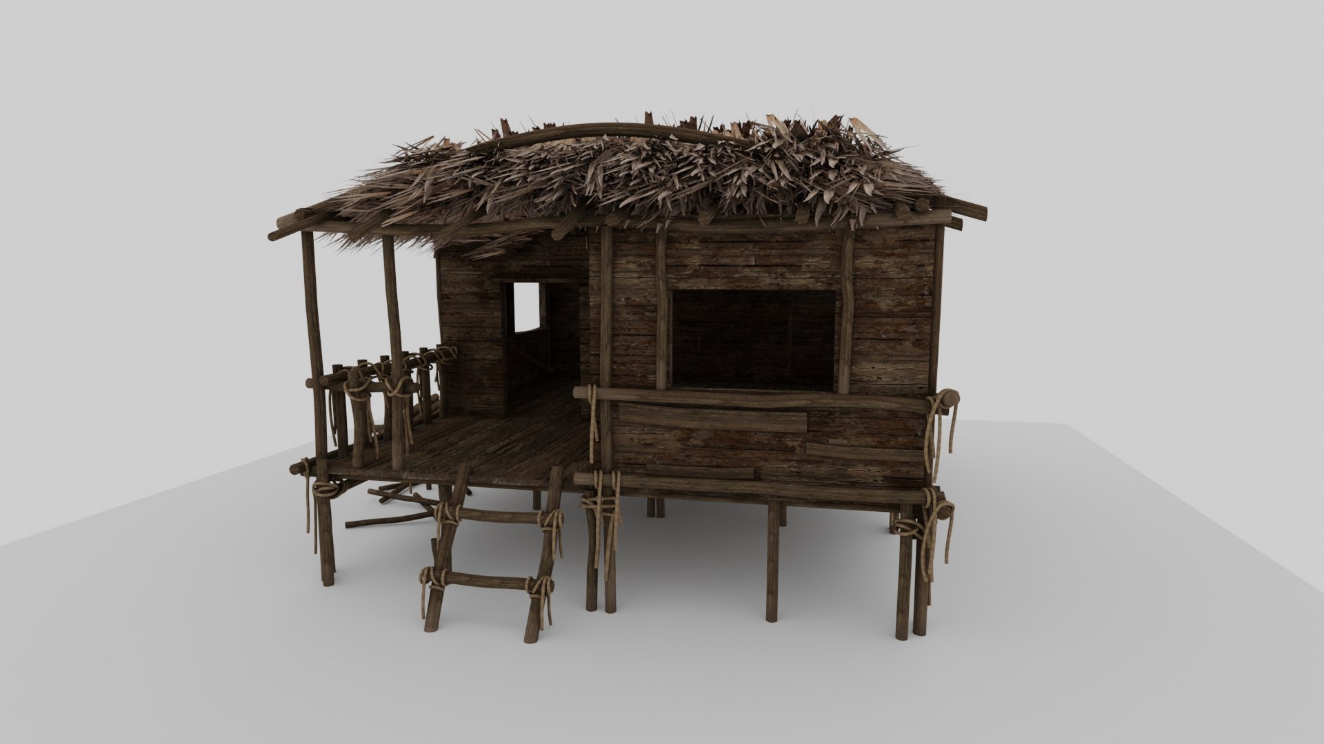 Hut 3D Model - TurboSquid 1711720