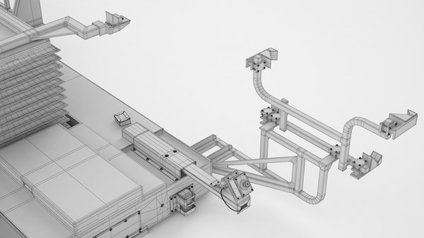 3D model Factory Car Electric Trolley 01 - TurboSquid 1900059