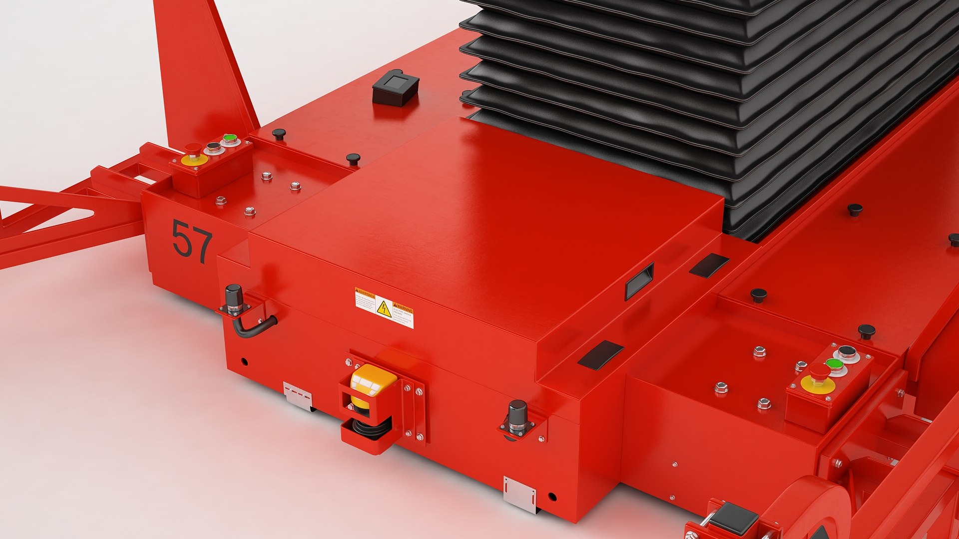 3D Model Factory Car Electric Trolley 01 - TurboSquid 1900059