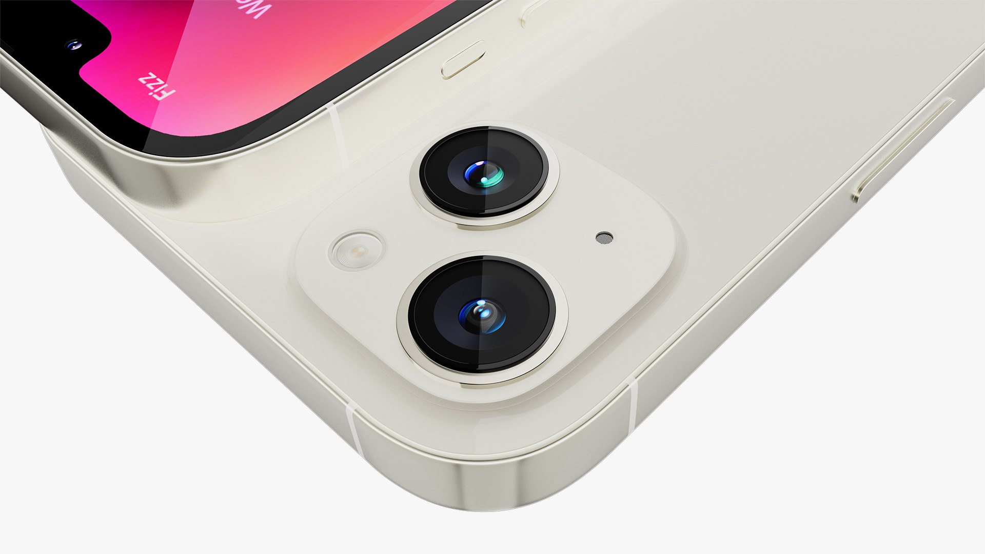 3D Model IPhone 14-14 Plus Starlight - TurboSquid 1990380