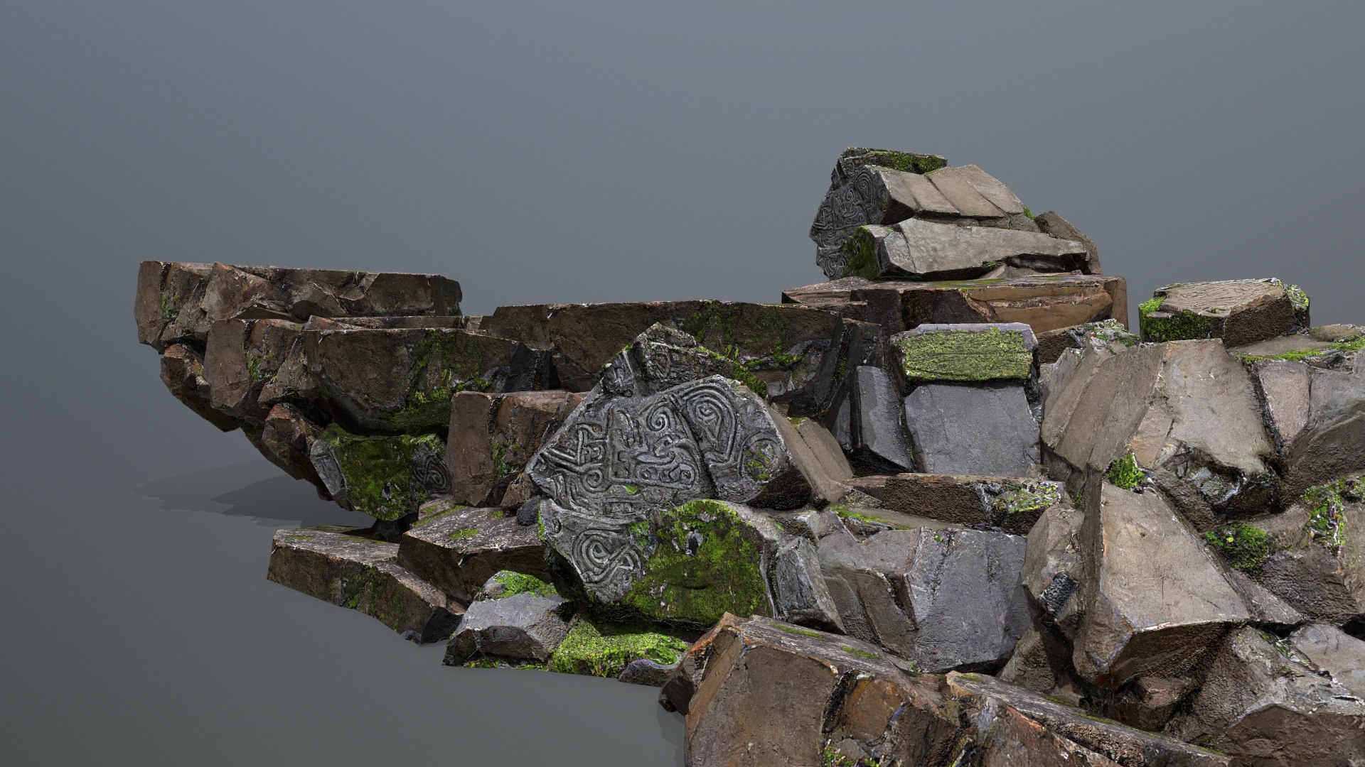 Maya Ruin Rocks 2 3D Model - TurboSquid 2263730
