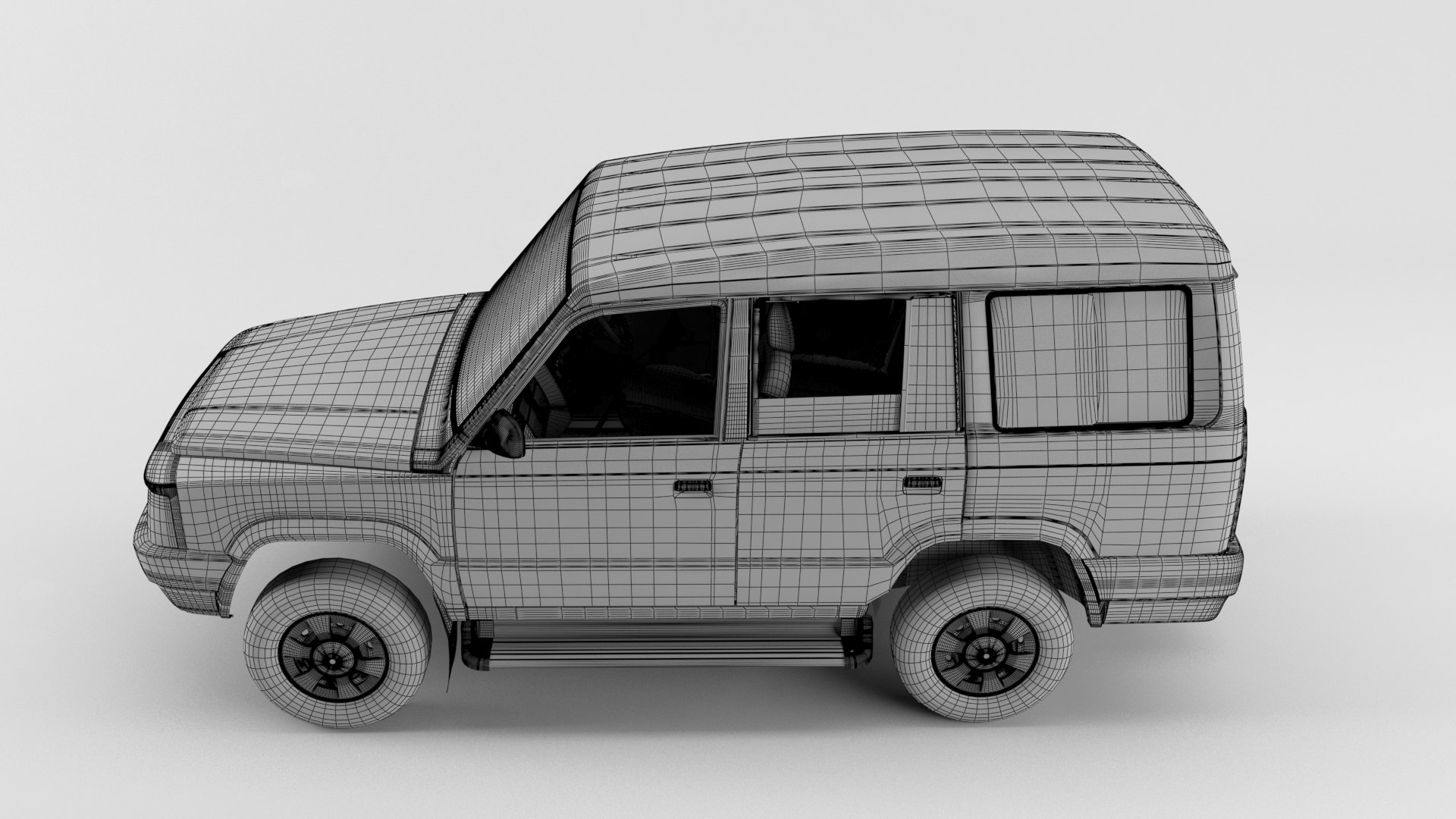 3d Model Tata Sumo