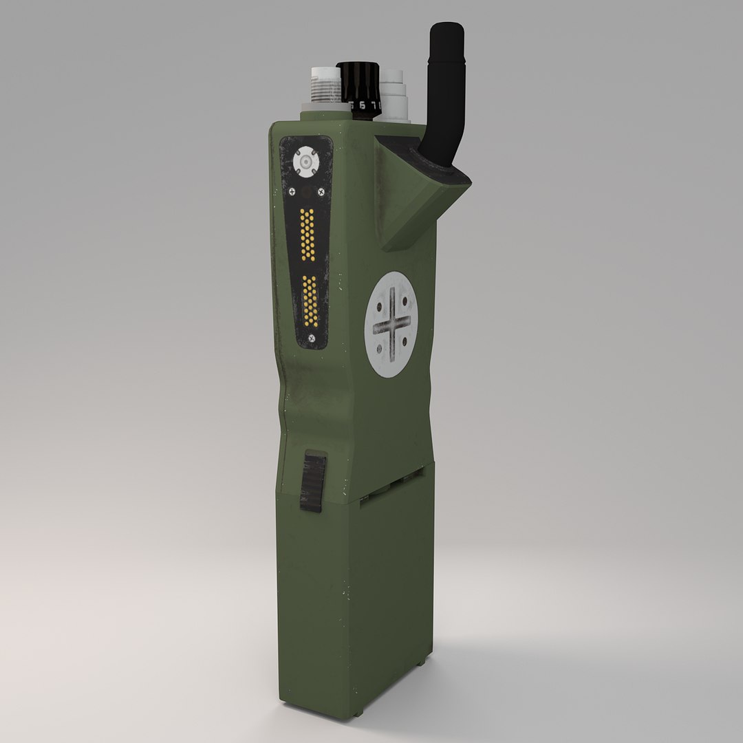 Military Handheld Radio 3D - TurboSquid 1535047