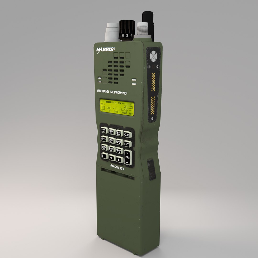 Military Handheld Radio 3D - TurboSquid 1535047