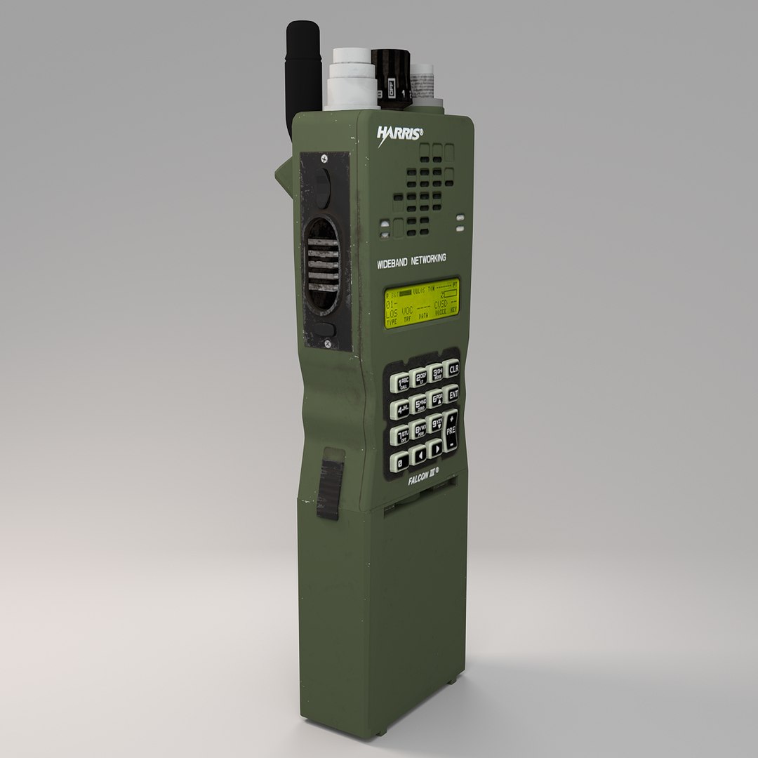 Military Handheld Radio 3D - TurboSquid 1535047