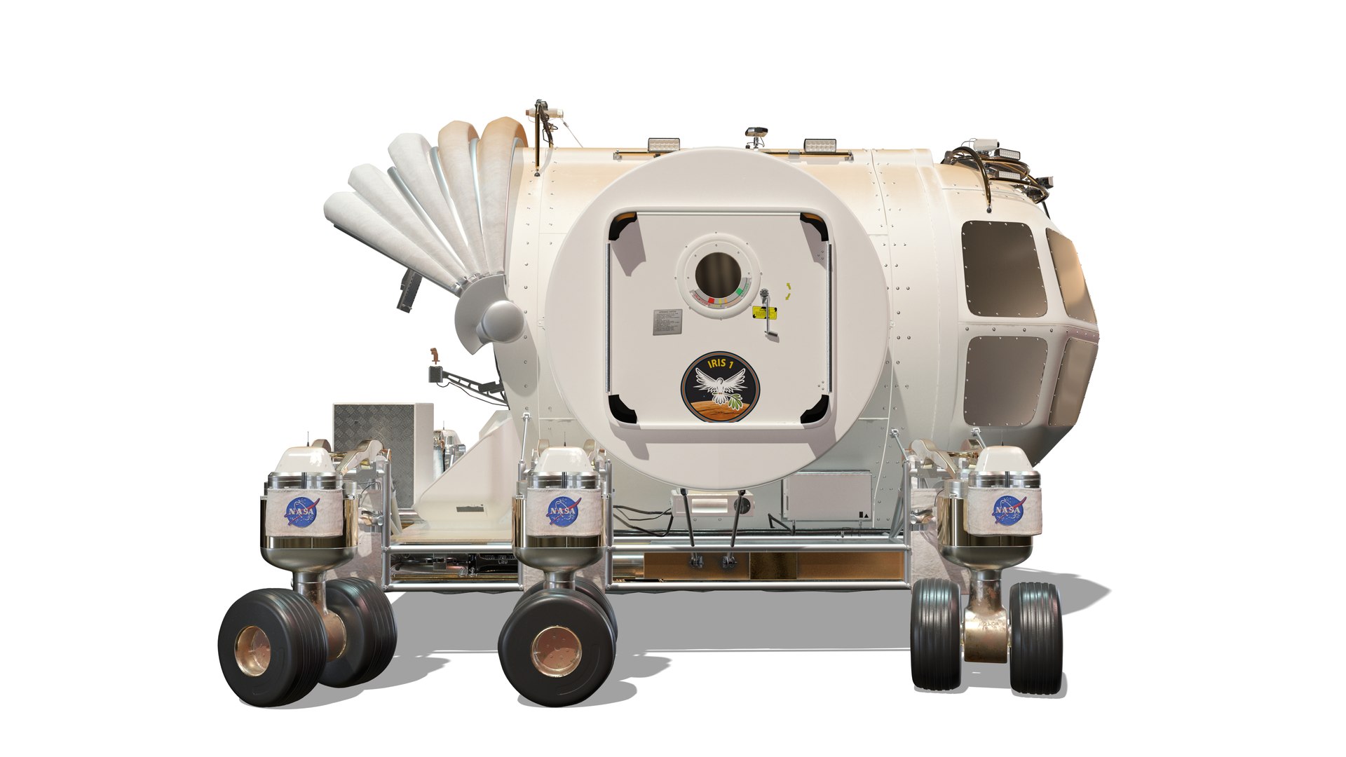 Manned Mars Rover 3D - TurboSquid 1899066