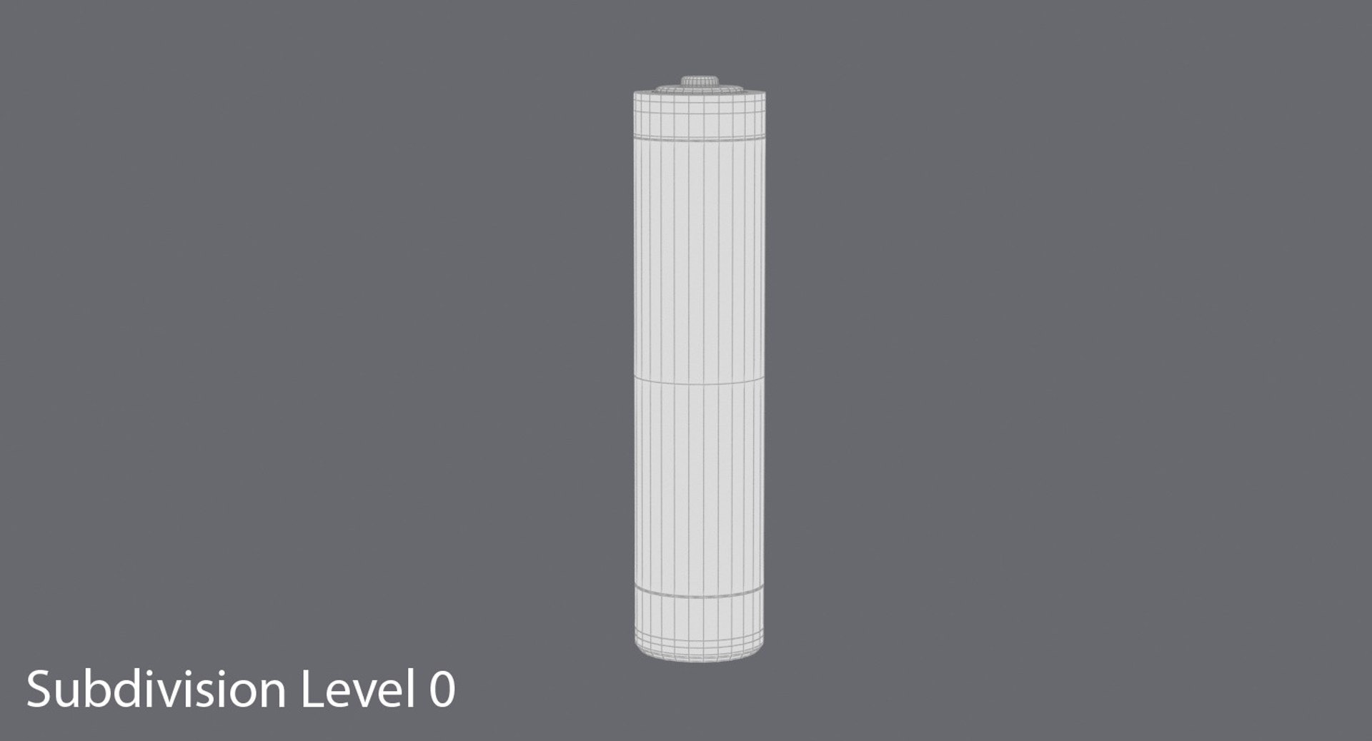 3d model aaa batteries