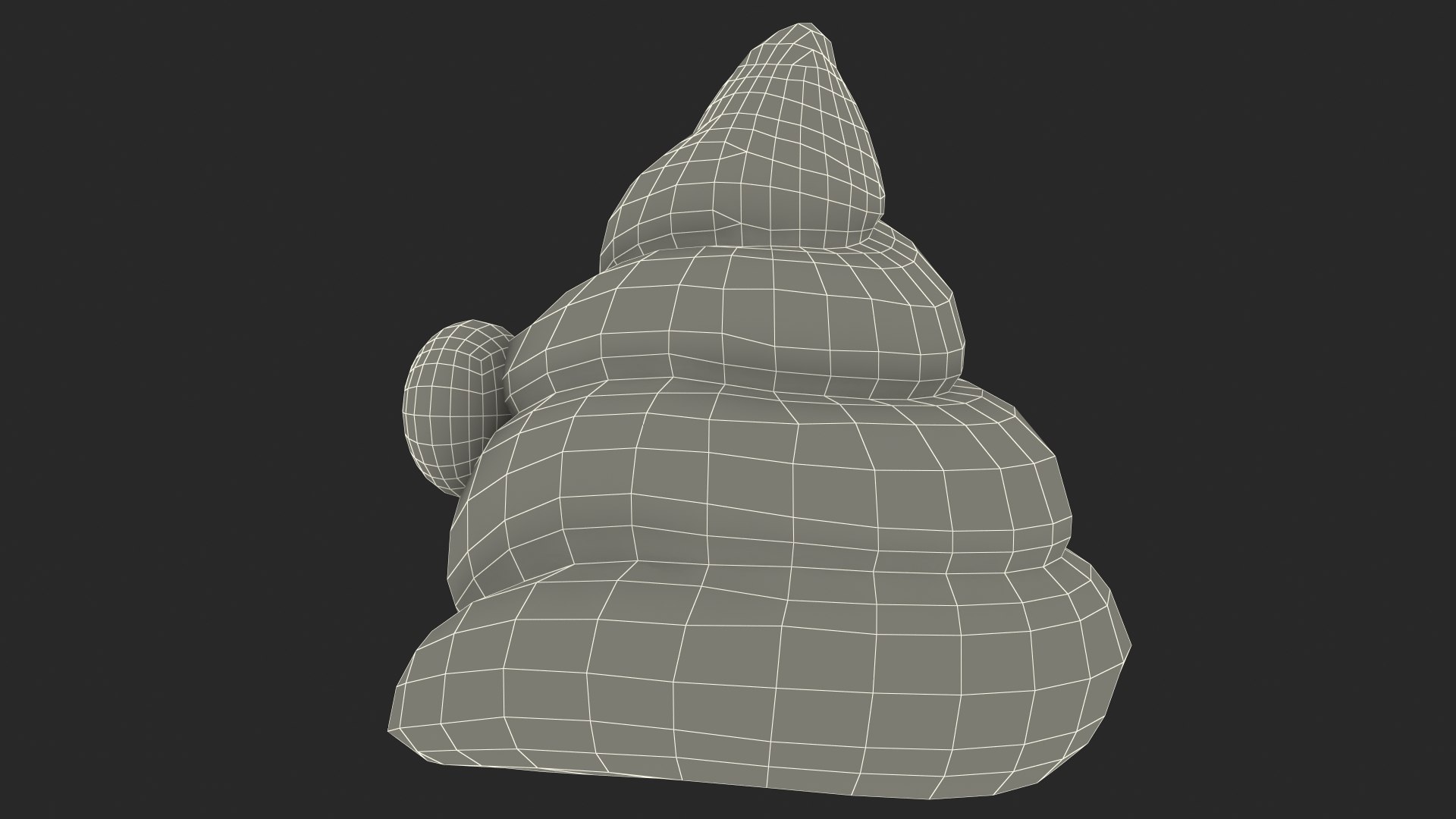 3D Neutral Face Poop Emoji Smile - TurboSquid 1801258